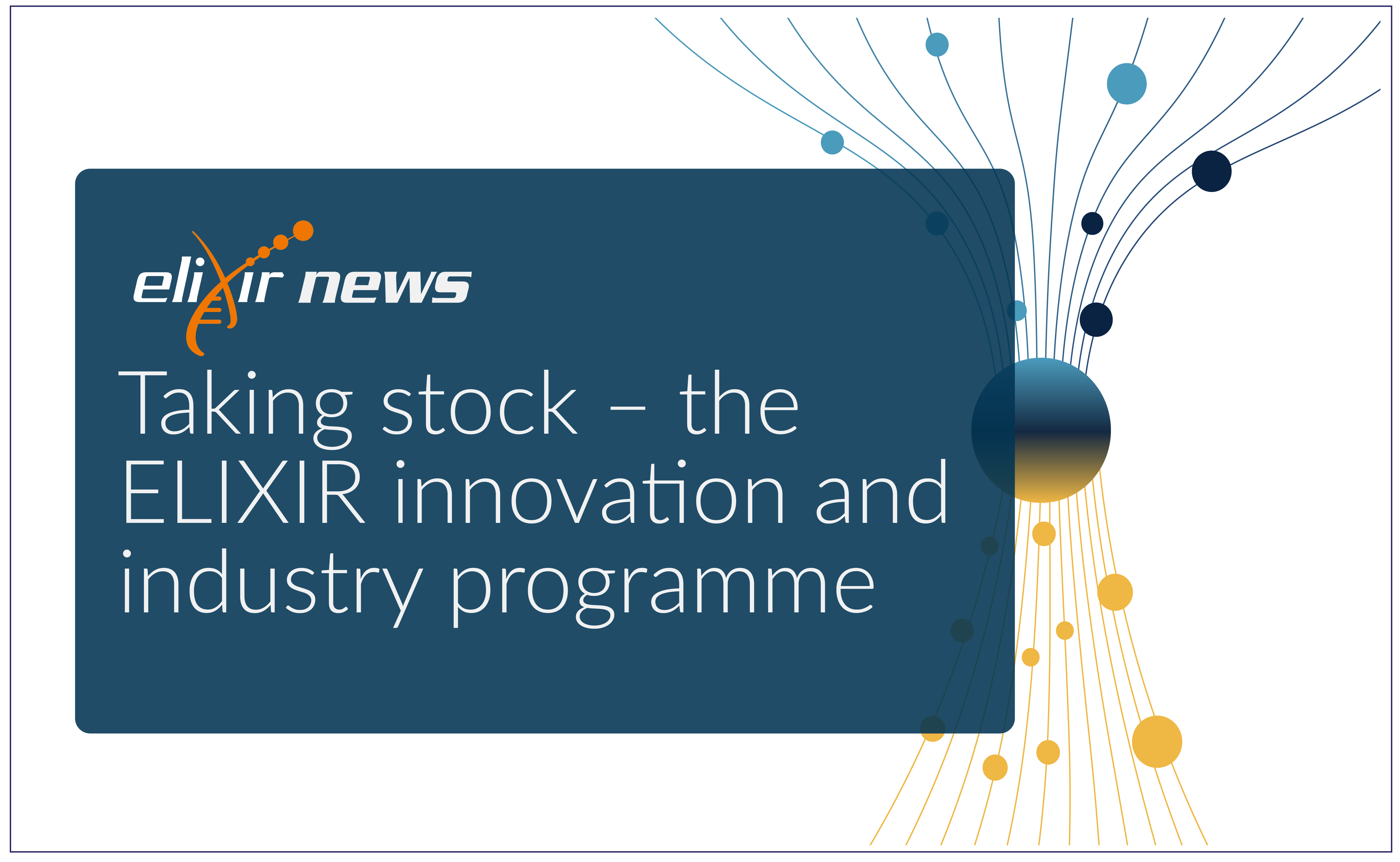 Taking stock – the ELIXIR innovation and industry programme | ELIXIR
