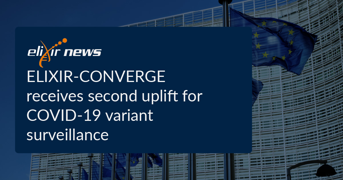 ELIXIR-CONVERGE receives second uplift for COVID-19 variant ...